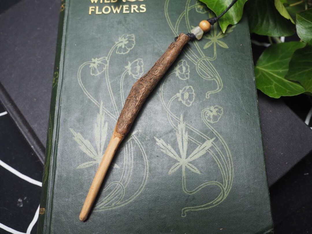 Rowan ROOT Wood Wand Pendant Protection & the Fey Pagan, Wicca ...