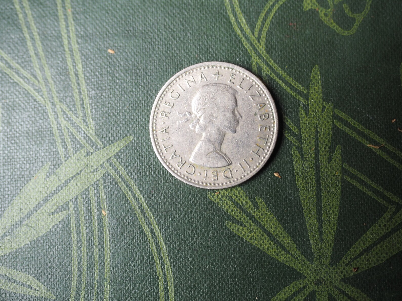 Old English Queen Elizabeth II Sixpence Coin - Bridal, Prosperity ...