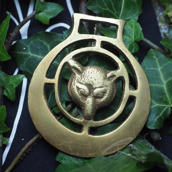 Brass Fox - Etsy