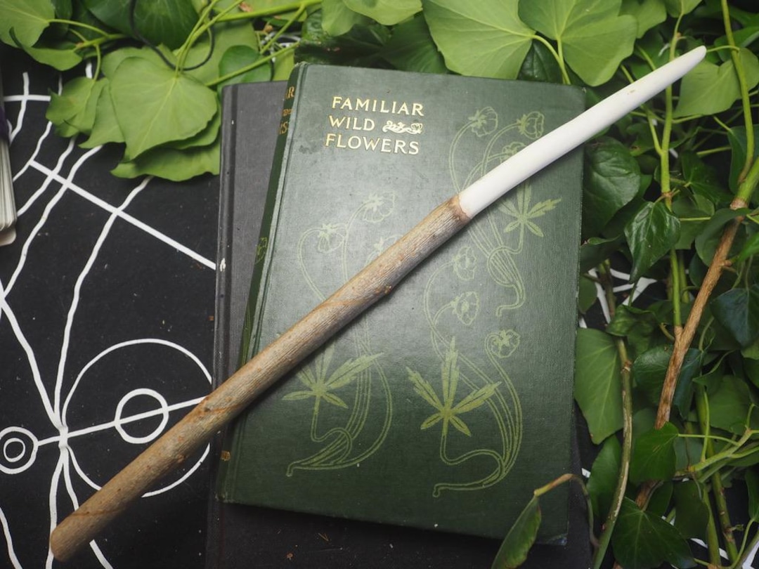 English Aspen Wood Wand: for Spirit Connections - for Pagans, Wiccans ...