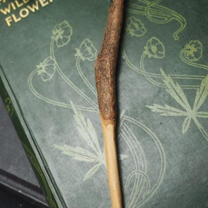 Rowan ROOT Wood Wand Pendant Protection & the Fey Pagan, Wicca ...