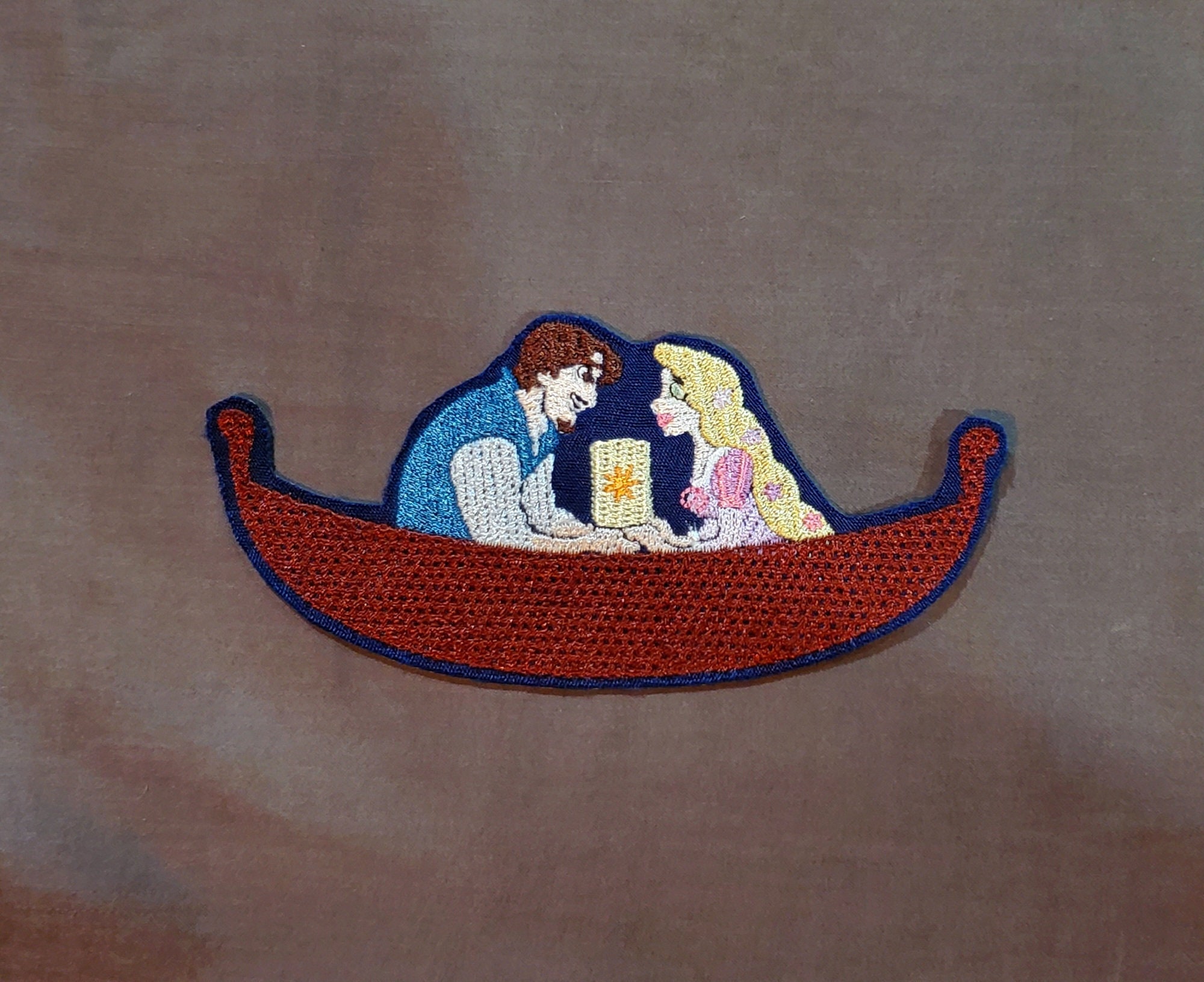 Tangled Boat Scene Drawing