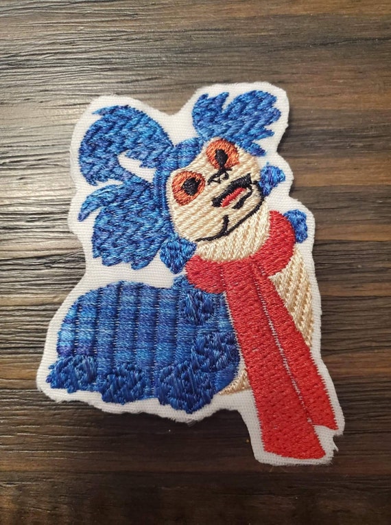 Blue Worm from Labyrinth Inspired Patch | Etsy