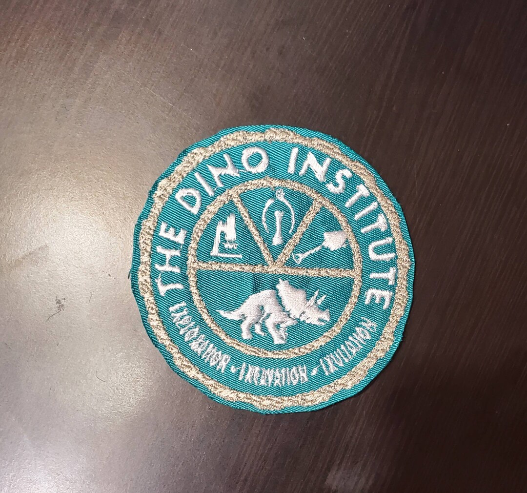 Dinosaur Research Patch - Etsy