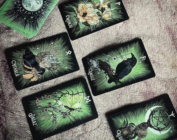 Runic Oracle Deck - Etsy