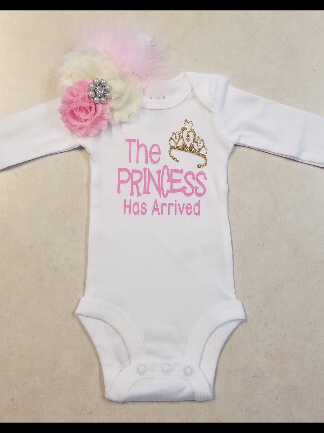 Iron on Princess Has Arrived Decal / Princess Crown Iron on / Crown ...