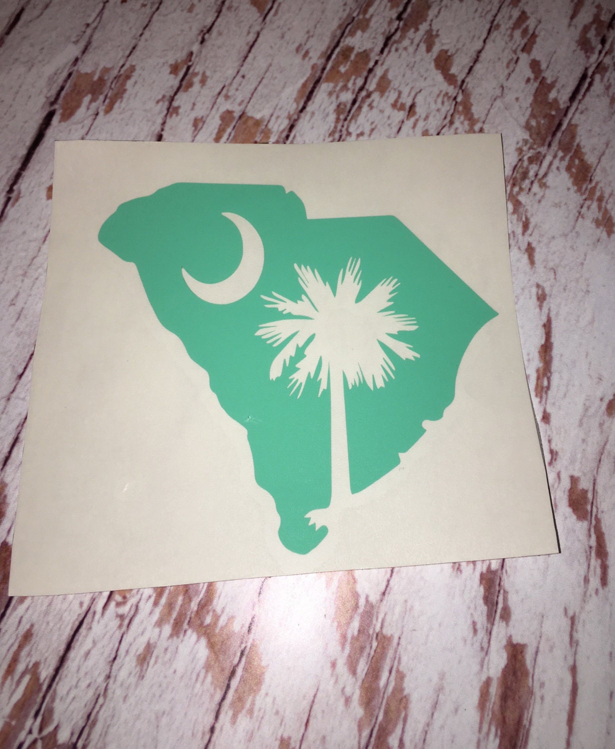 SC Decal / Yeti Cup Monogram decal / South Carolina Decal / SC | Etsy