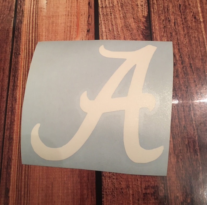 Alabama decal / Vinyl Decal / Alabama/Crimson Tide / car decal | Etsy