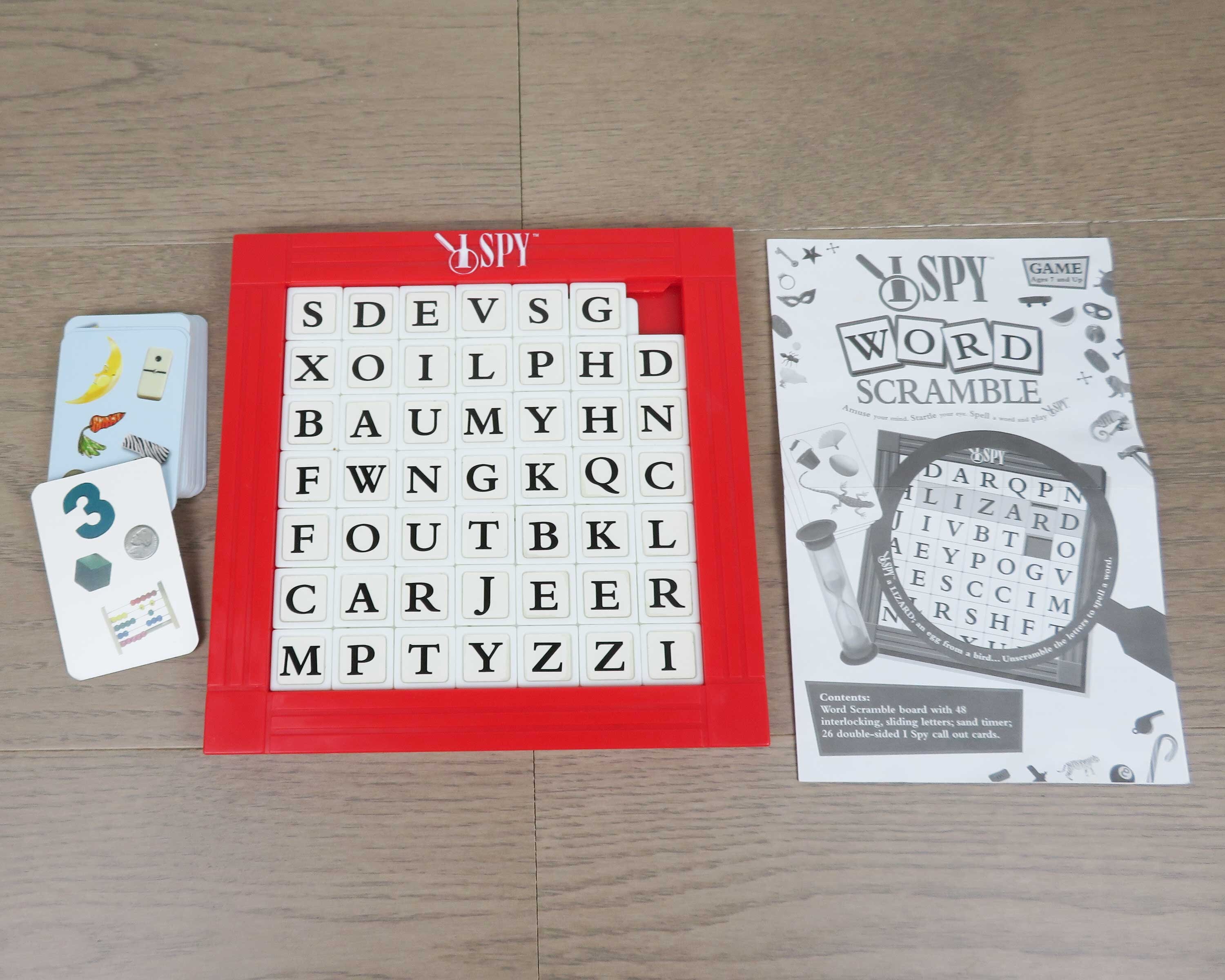 I Spy Word Scramble Scholastic Game Briarpatch 2004 English Edition - Etsy