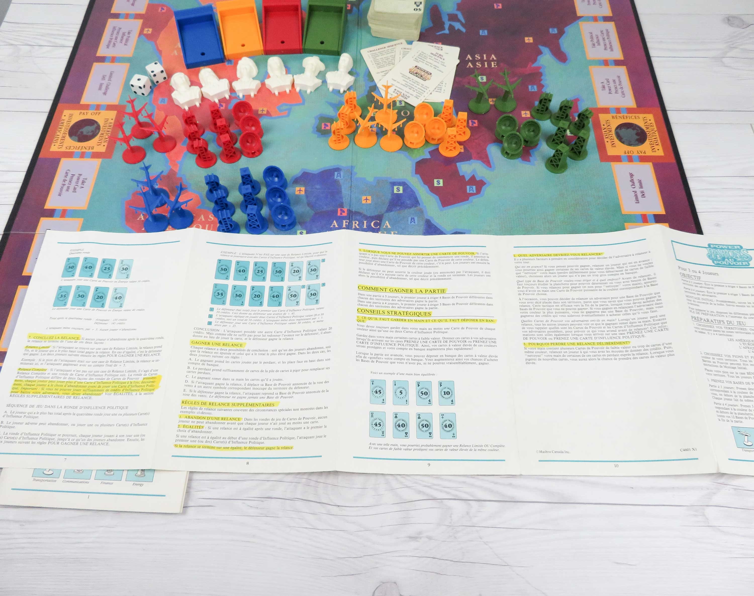 Vintage Power Barons Board Game by Milton Bradley 1986 - Etsy