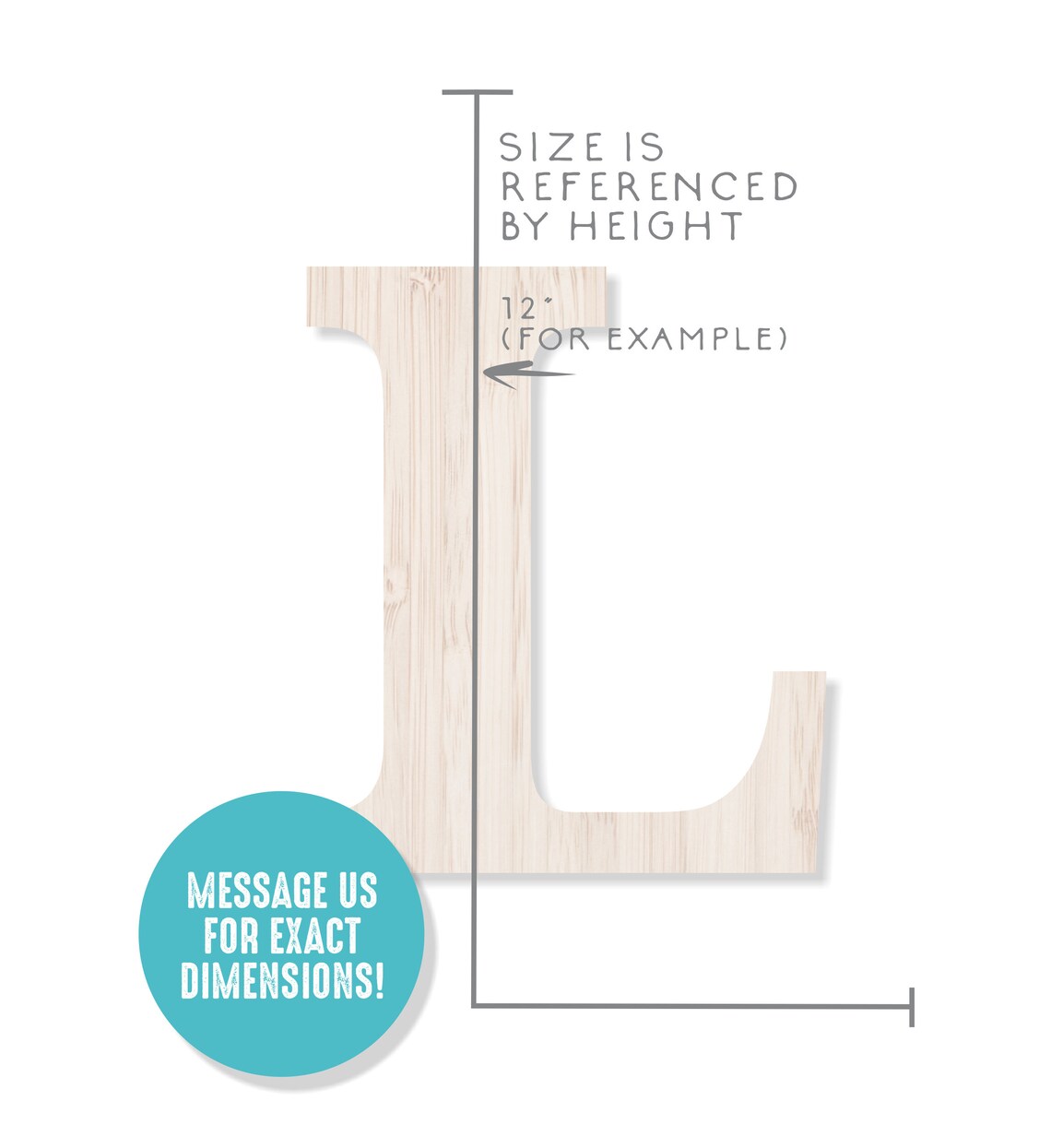 Letter L Cutout Shape Wood Alphabet Crafting Cutout DIY - Etsy