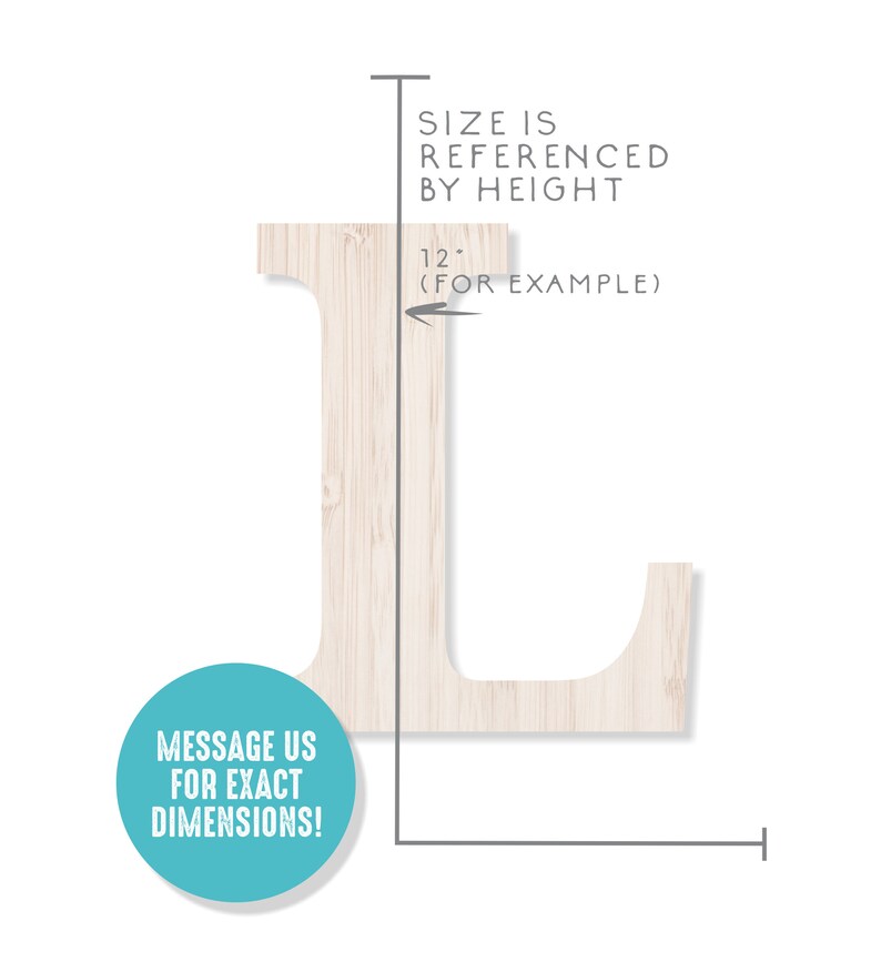 Letter L Cutout Shape Wood Alphabet Crafting Cutout DIY - Etsy