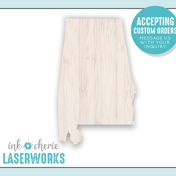 Alabama Shape - Etsy