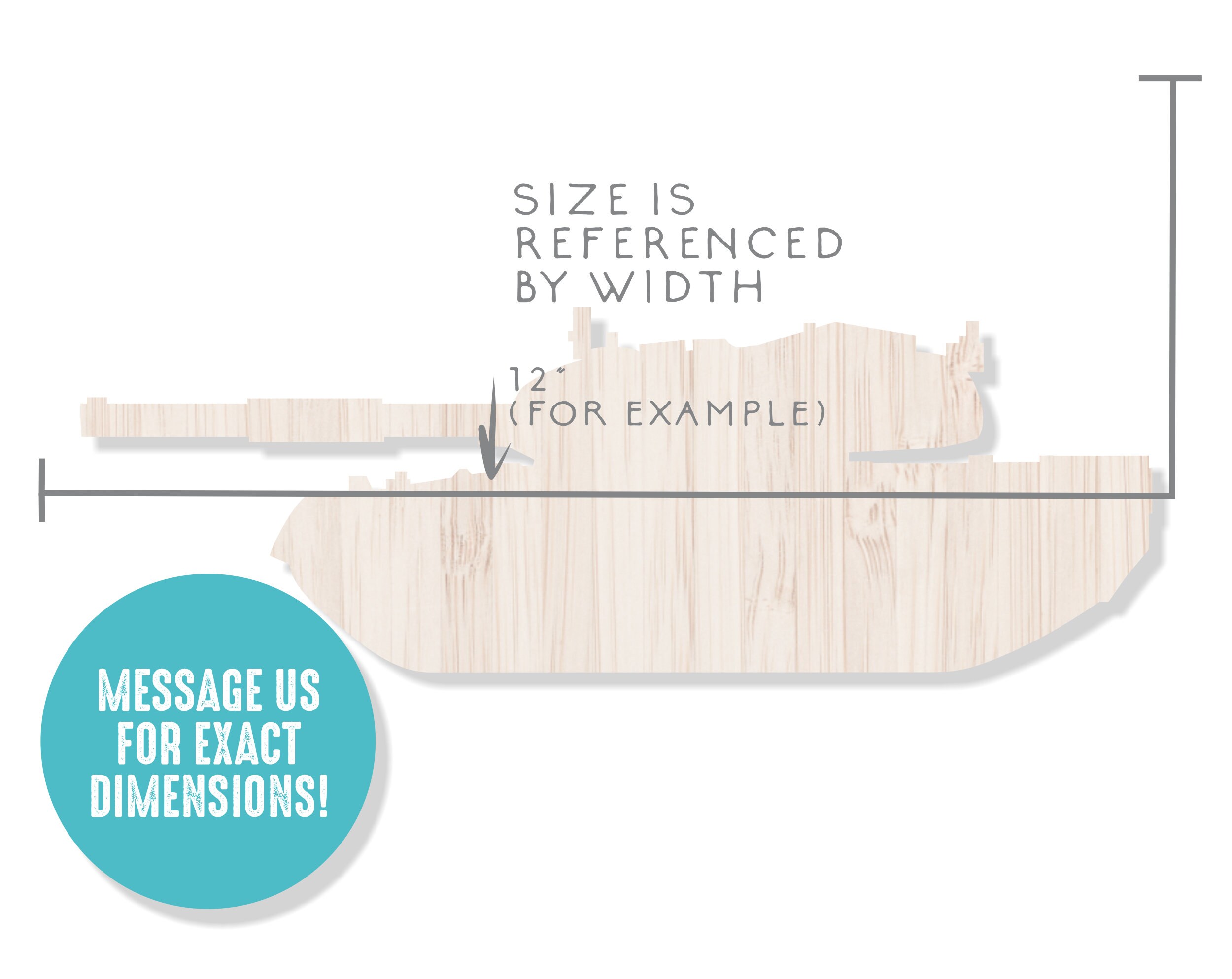 Military Tank Cutout Shape Wood Tank Crafting Cutout DIY | Etsy