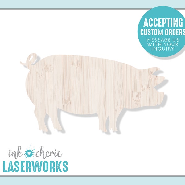 Pig Cutout - Etsy