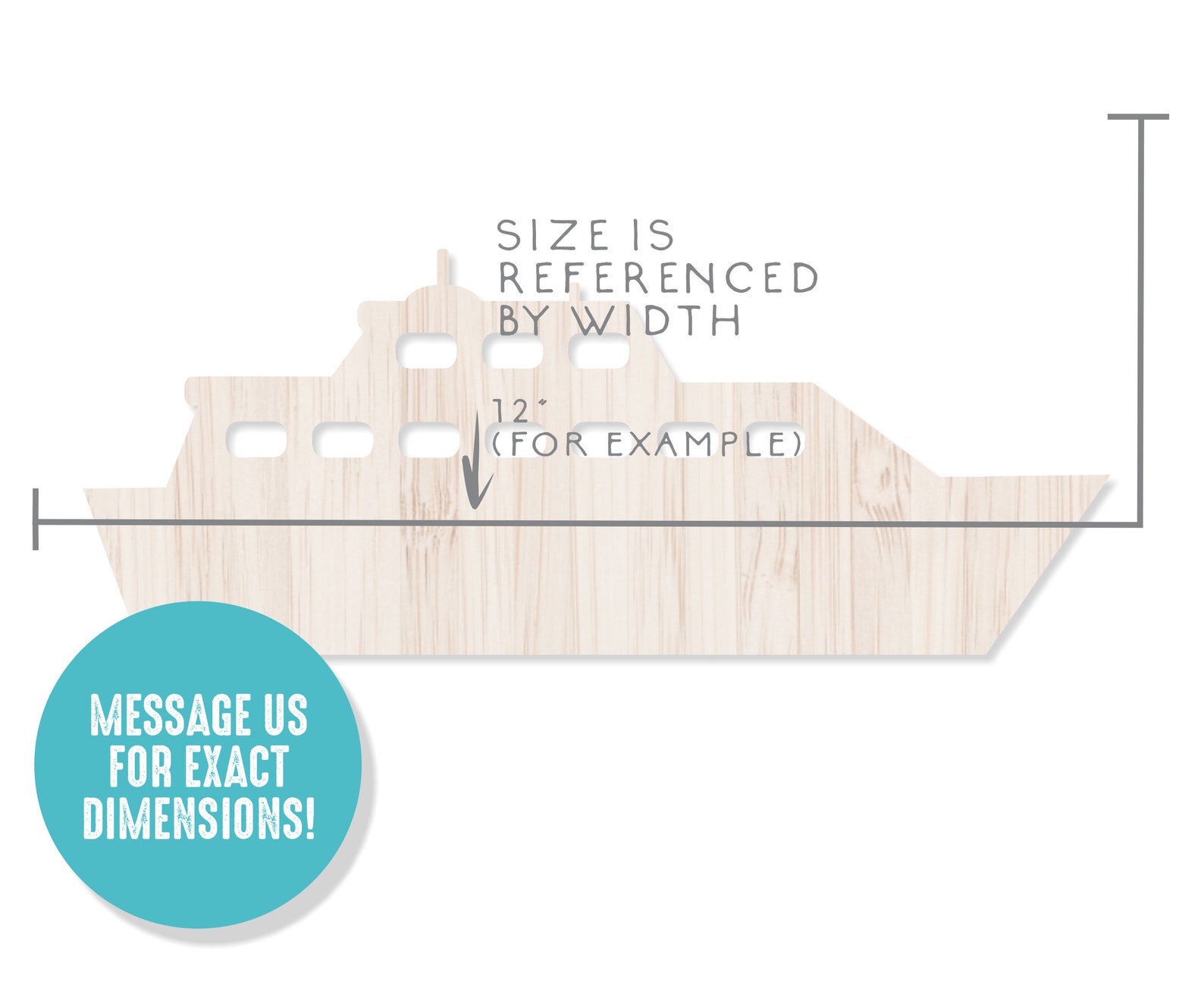 Wood Yacht Boat Cutout Wooden Craft Supplies Wood Crafting | Etsy