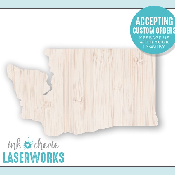 Washington Wood Art - Etsy