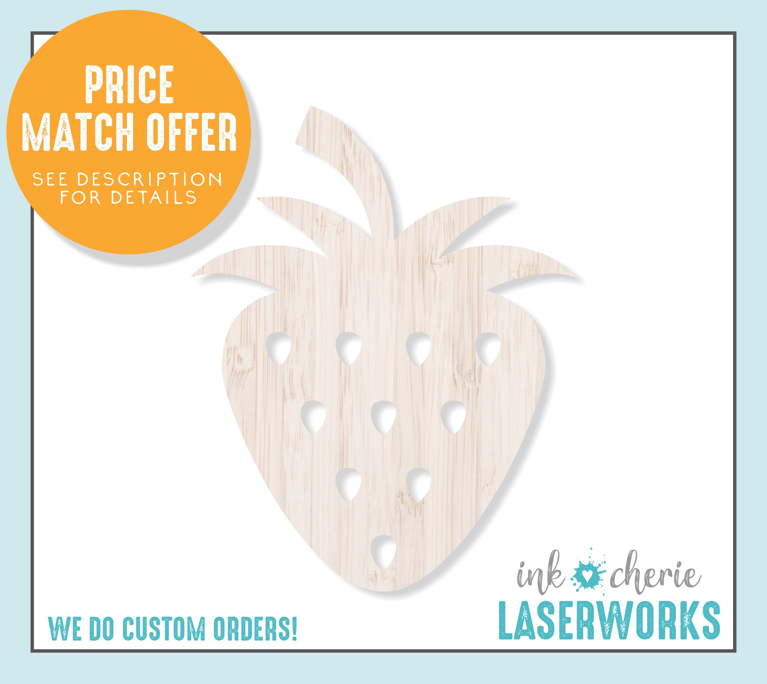 Strawberry Cutout Shape, Fruit Craft Shapes, Blank Strawberry Shape ...