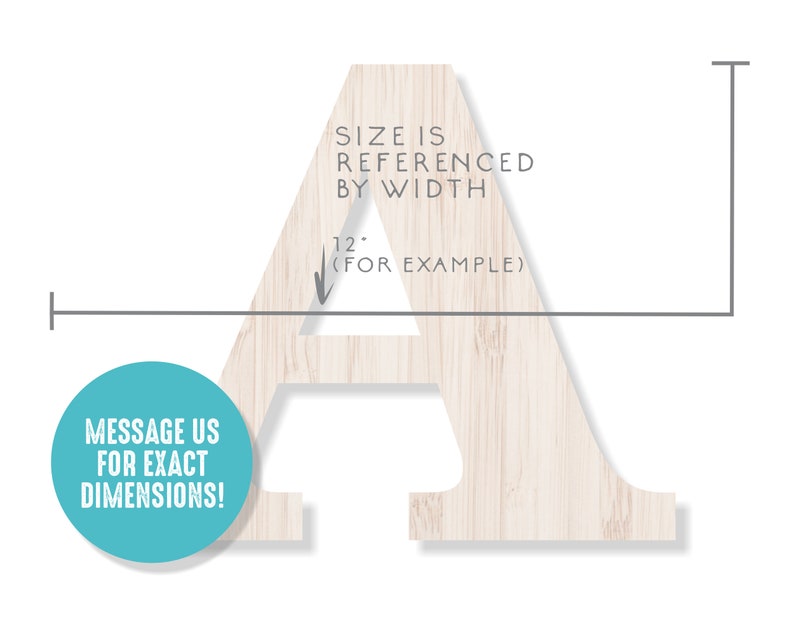 Letter A Cutout: Unfinished Birch Wood Craft Shape - Etsy