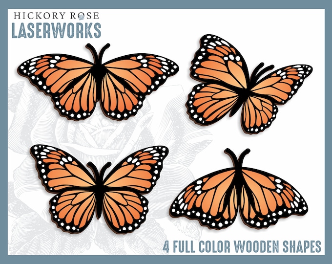 Small 210, MDF Butterfly, Butterfly Garden Decor, Cute Butterfly Craft ...
