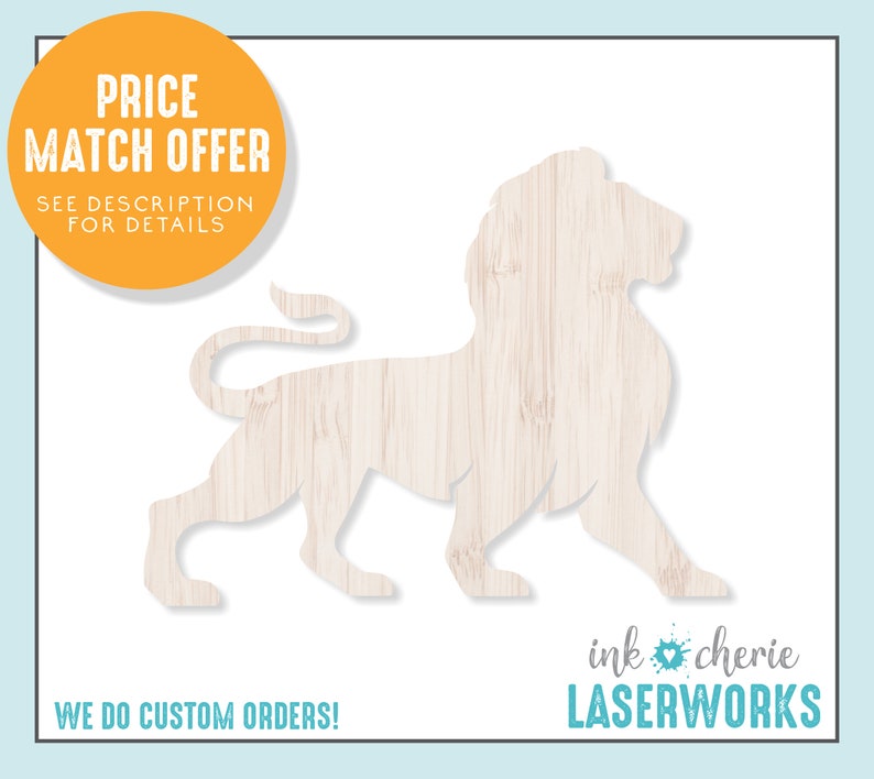 Zodiac Wood Shape Leo Lion Sign Cutout Wood Zodiac Cutouts | Etsy