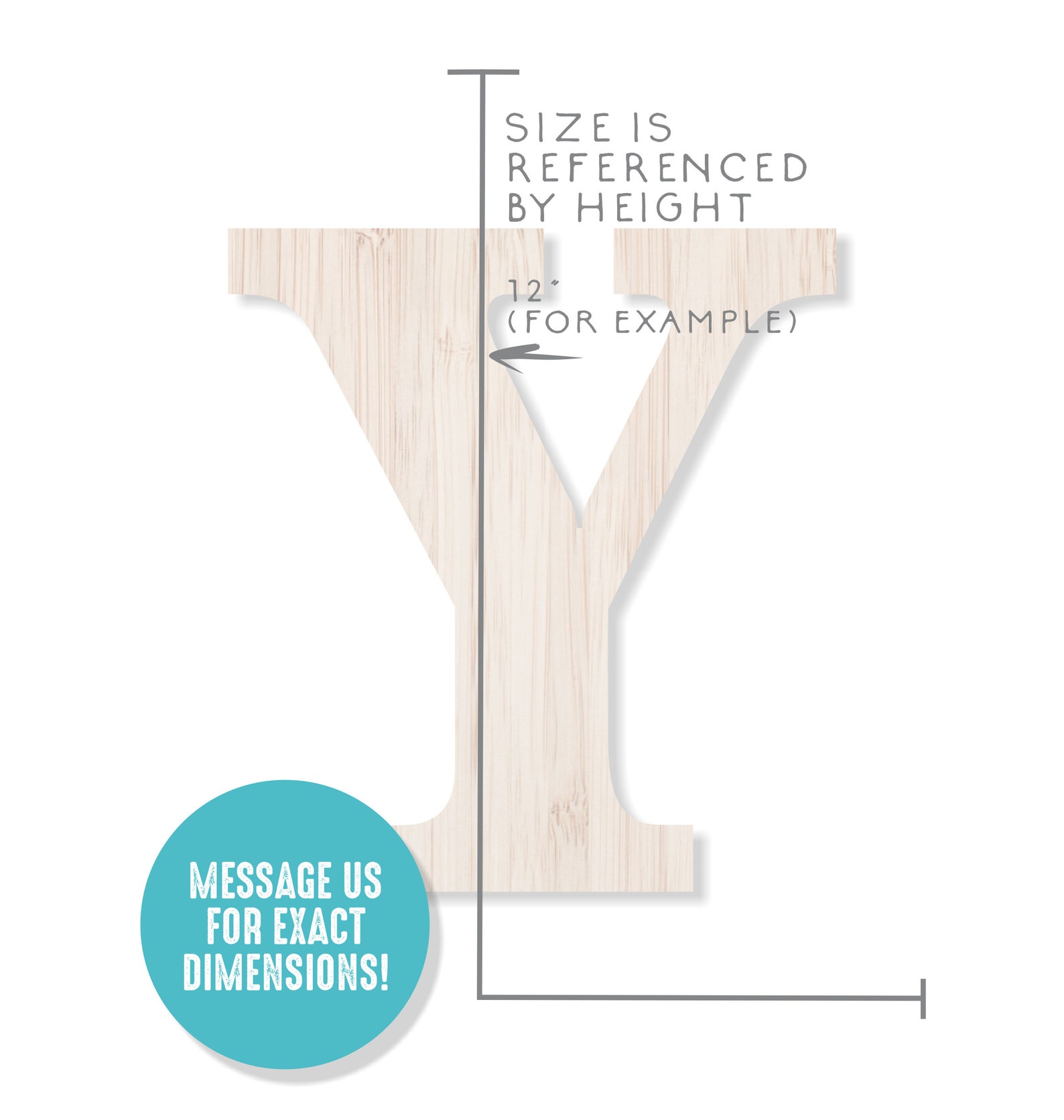 Letter Y Cutout Shape Wood Alphabet Crafting Cutout DIY - Etsy