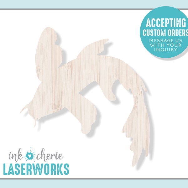Wood Koi Fish Cutout - Etsy