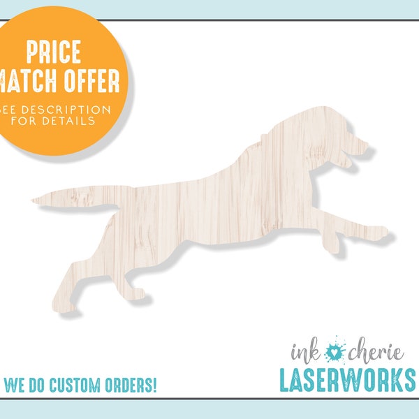 Wooden Labrador Shapes - Etsy