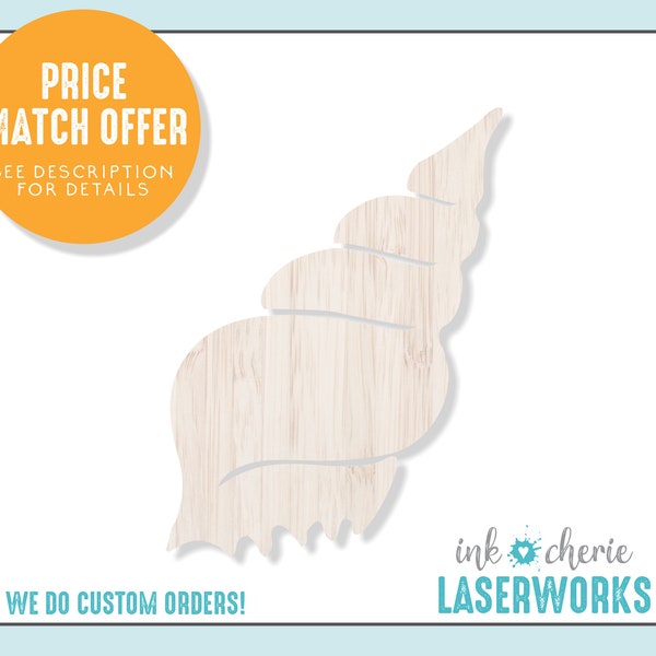 Sea Shell Cutout - Etsy