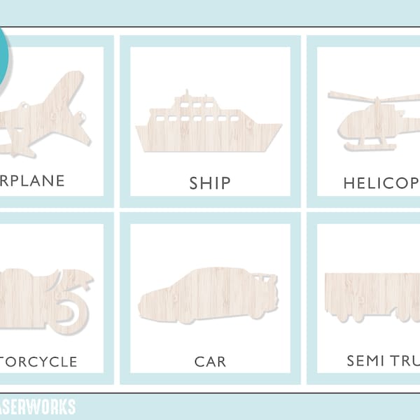 Airplane Cutouts - Etsy
