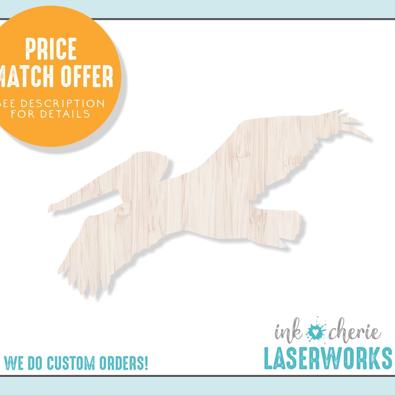 Wood Pelican - Etsy