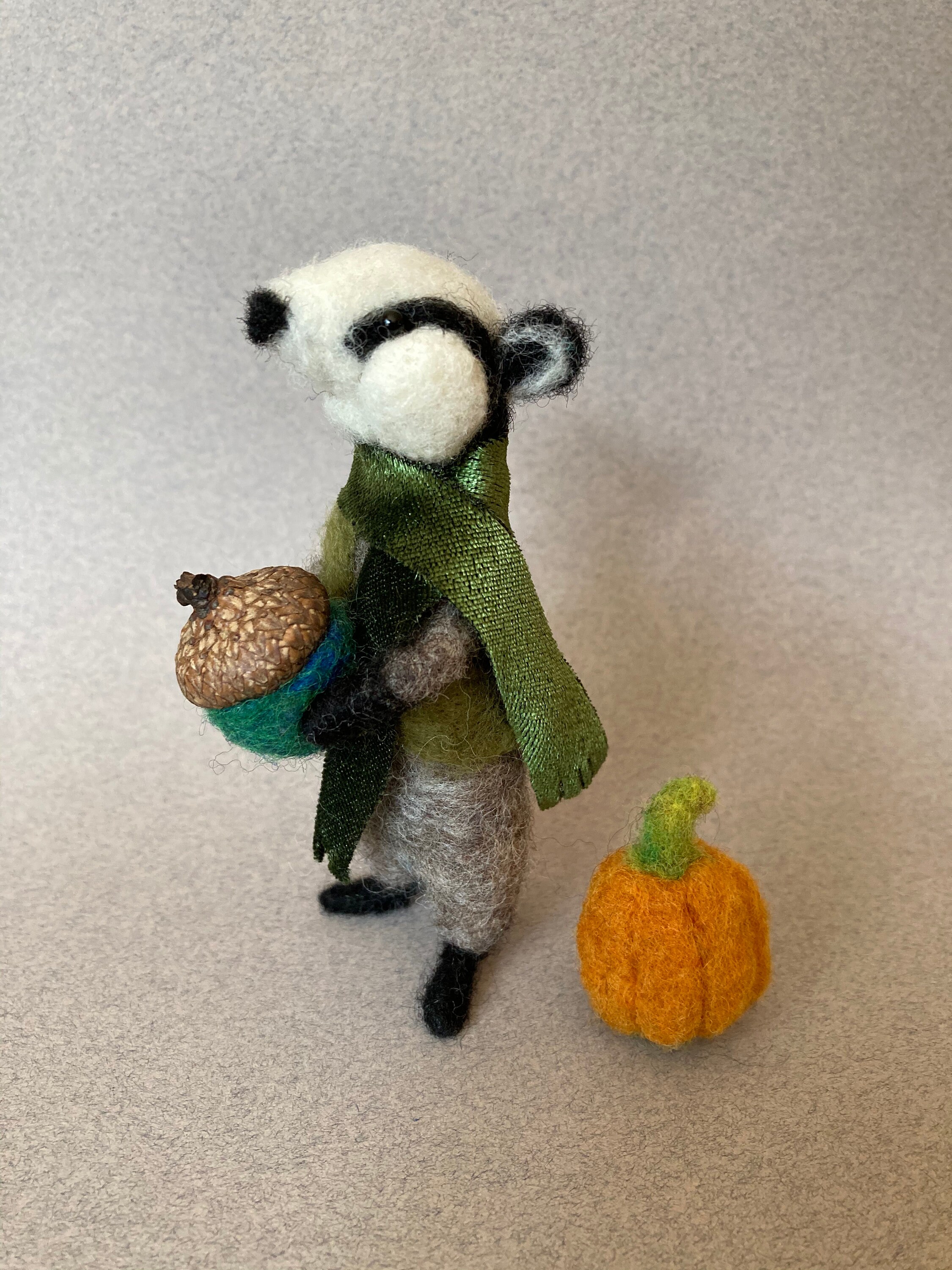 forest creature gift European badger with figgy pudding granddaughter ...