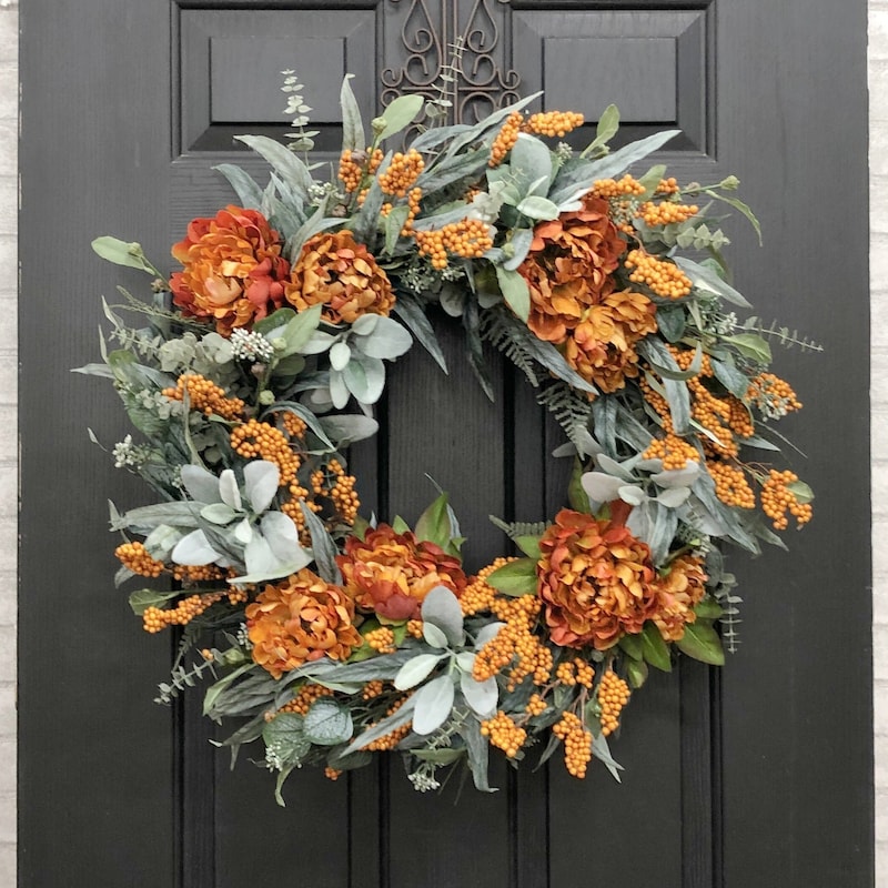 Fall Wreaths for Front Door - Etsy