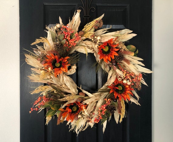 Corn Tassel Wreath