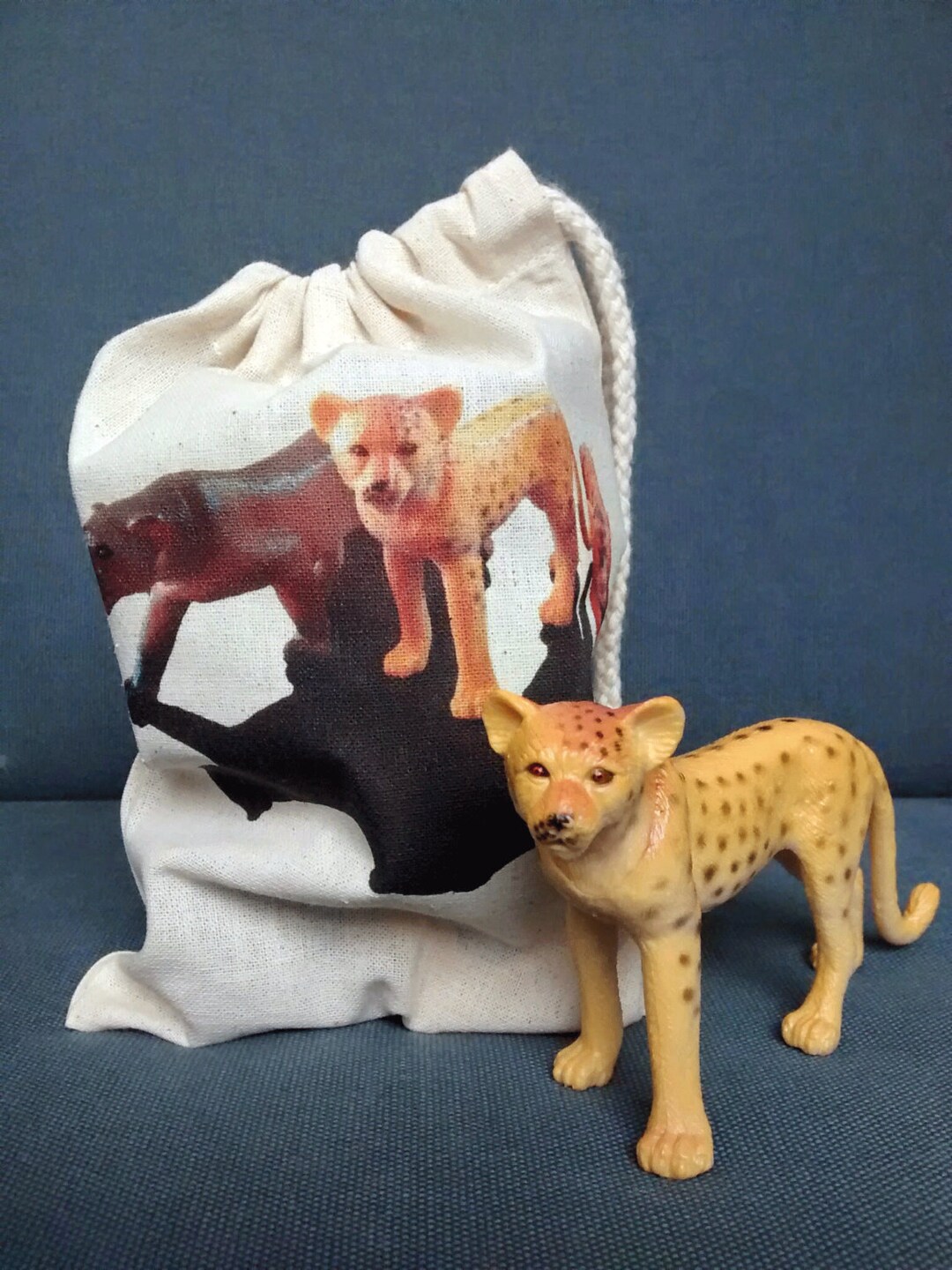 Animal Bag Cat Toy Drawstring Bag, Eco Friendly Cotton Gift Bag From ...