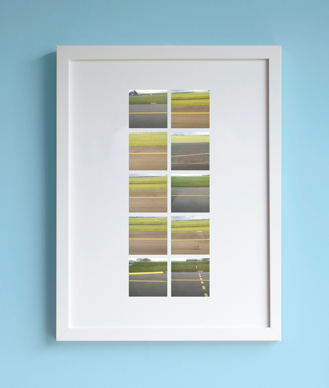 Airport Runway Print, Photographic A3 Print, Travel Print, Modern ...