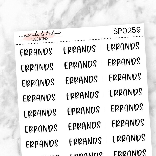 Errands - Etsy