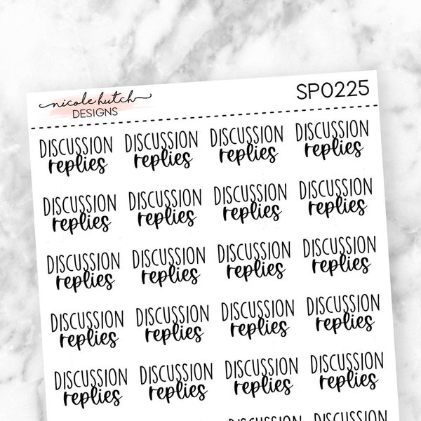 Typography Stickers - Etsy