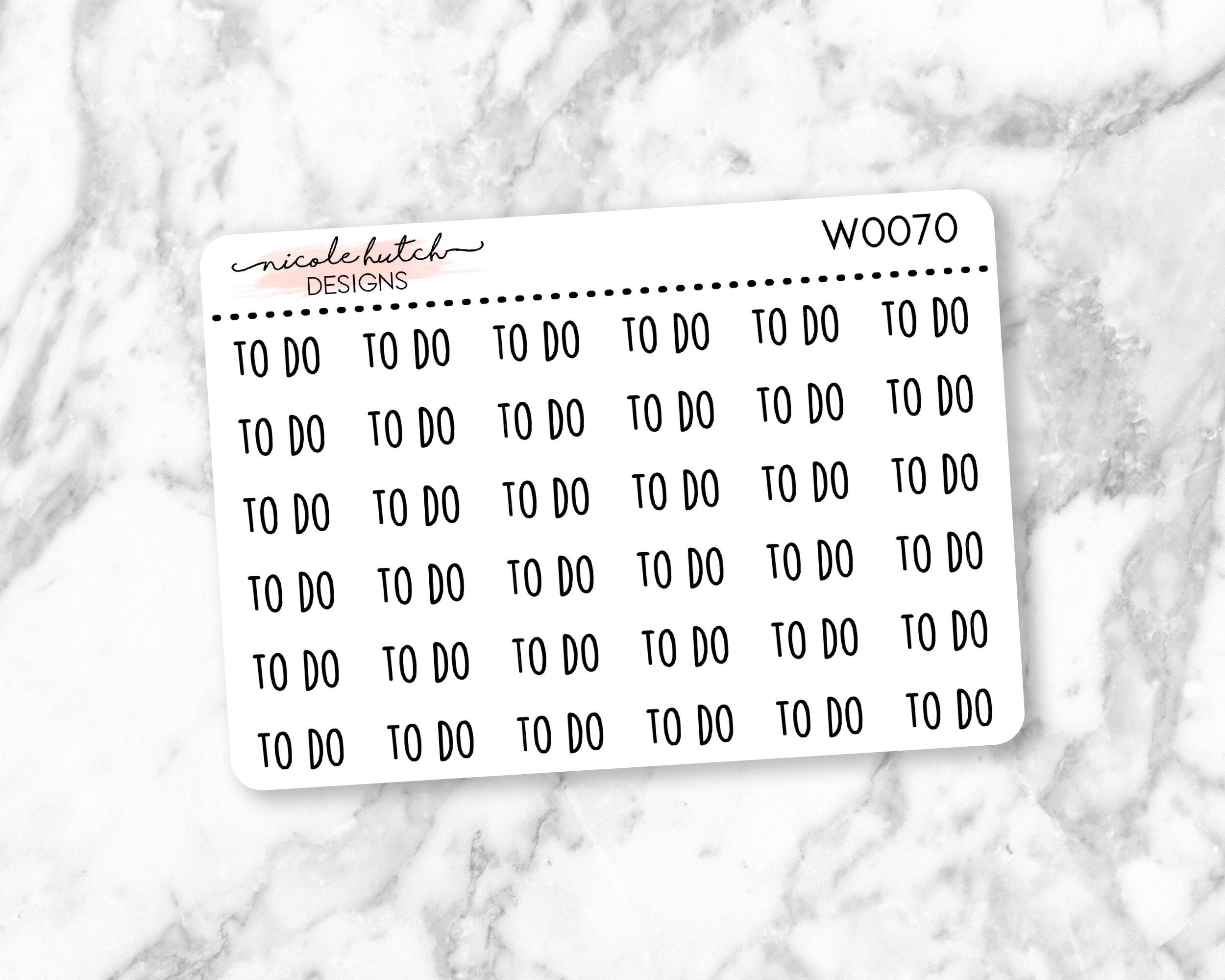 Paper & Party Supplies Stickers W0170 || Clean the Living Room MINI ...