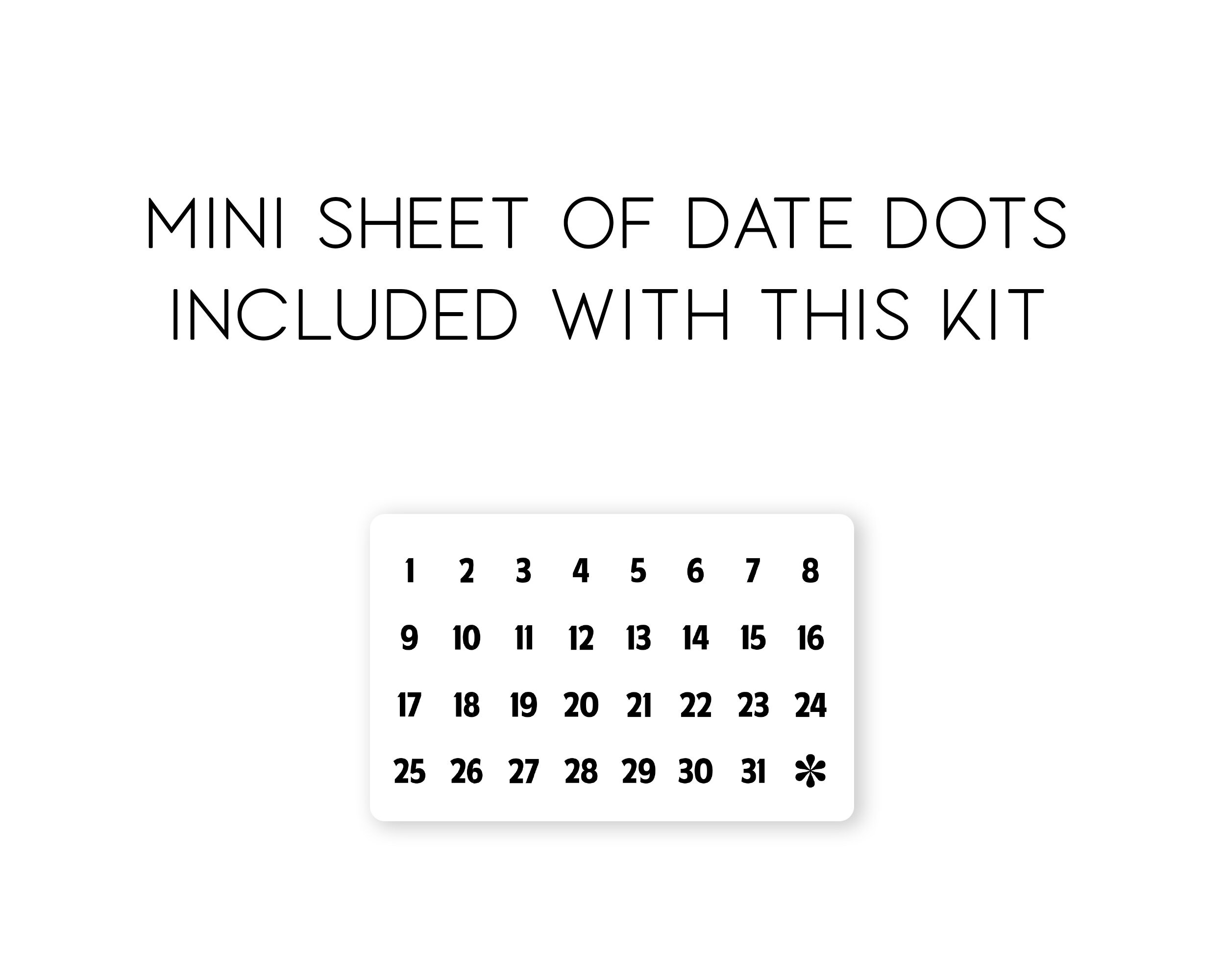 Paper Stickers Paper & Party Supplies C0199-MK || Mini Kit for Vertical ...