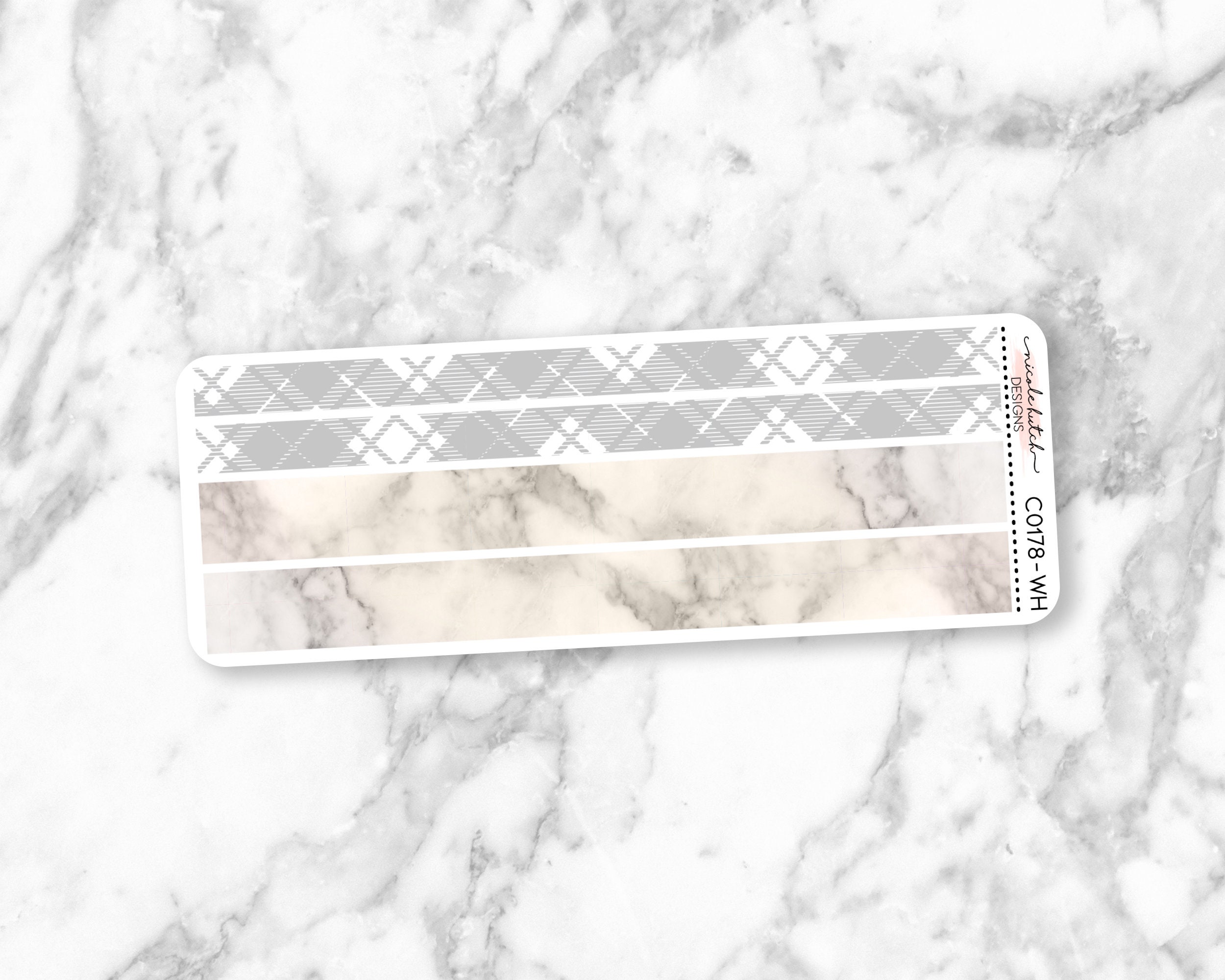 Weekly Kit Functional Stickers Matte Removable Labels Vacation ...