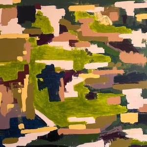 Extra Large Colorful Art Work,hand Painted Abstract Modern Painting ...