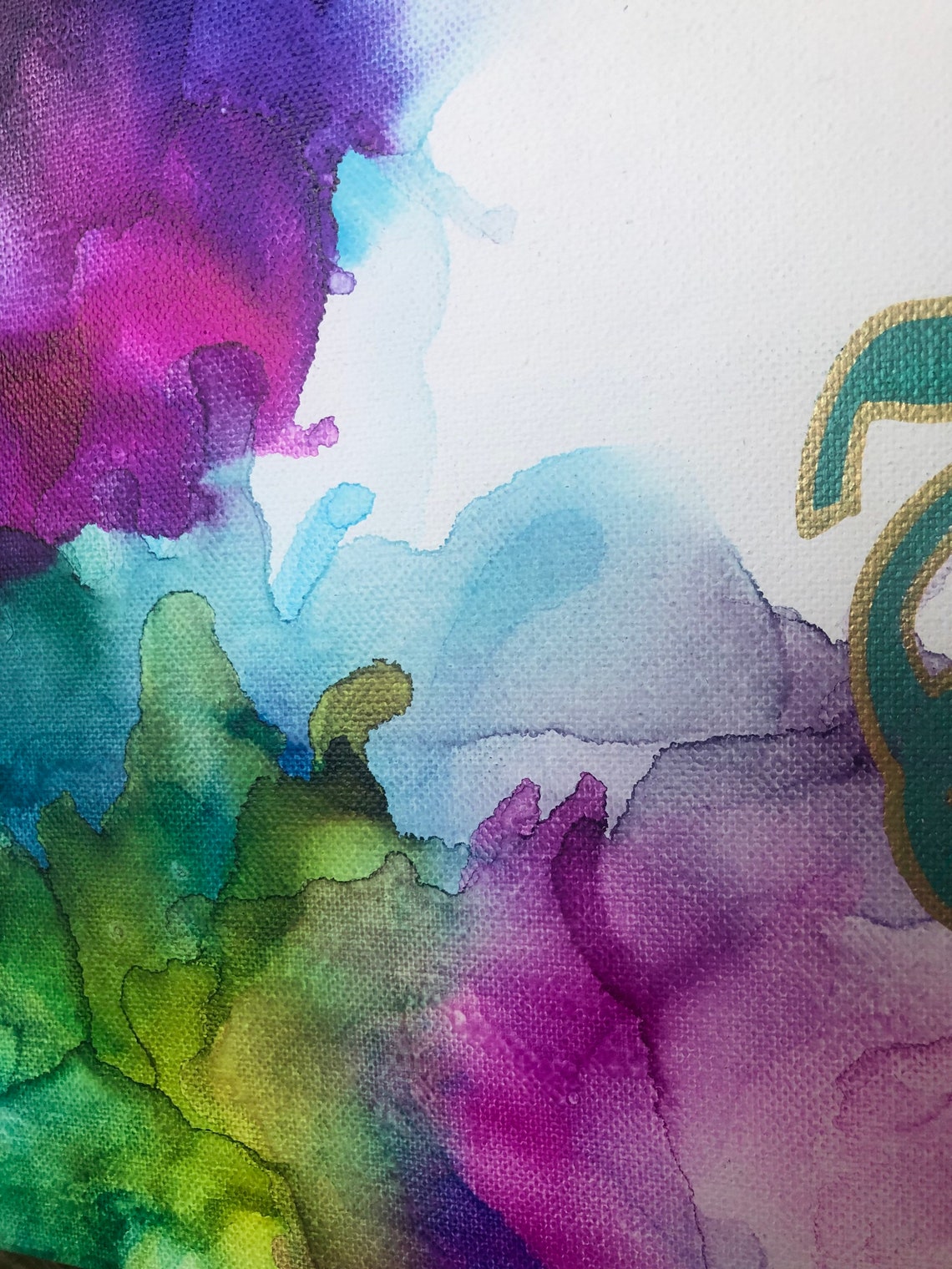 Islamic Art Islamic Calligraphy Canvas Colorful Islamic | Etsy