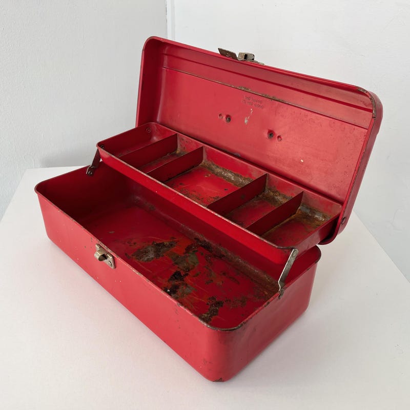 Metal Tool Box - Etsy