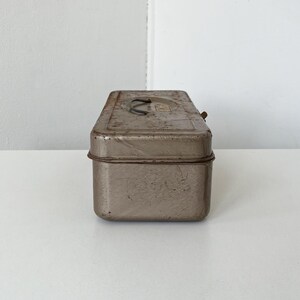 Vintage Union Metal Tool Box-tackle Box-industrial Organizer Box ...