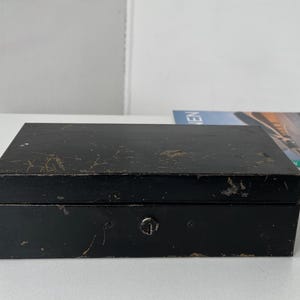 Art Steel Co.-asco Industrial Metal Box With Side Handle-vintage ...