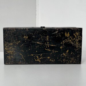 Art Steel Co.-asco Industrial Metal Box With Side Handle-vintage ...