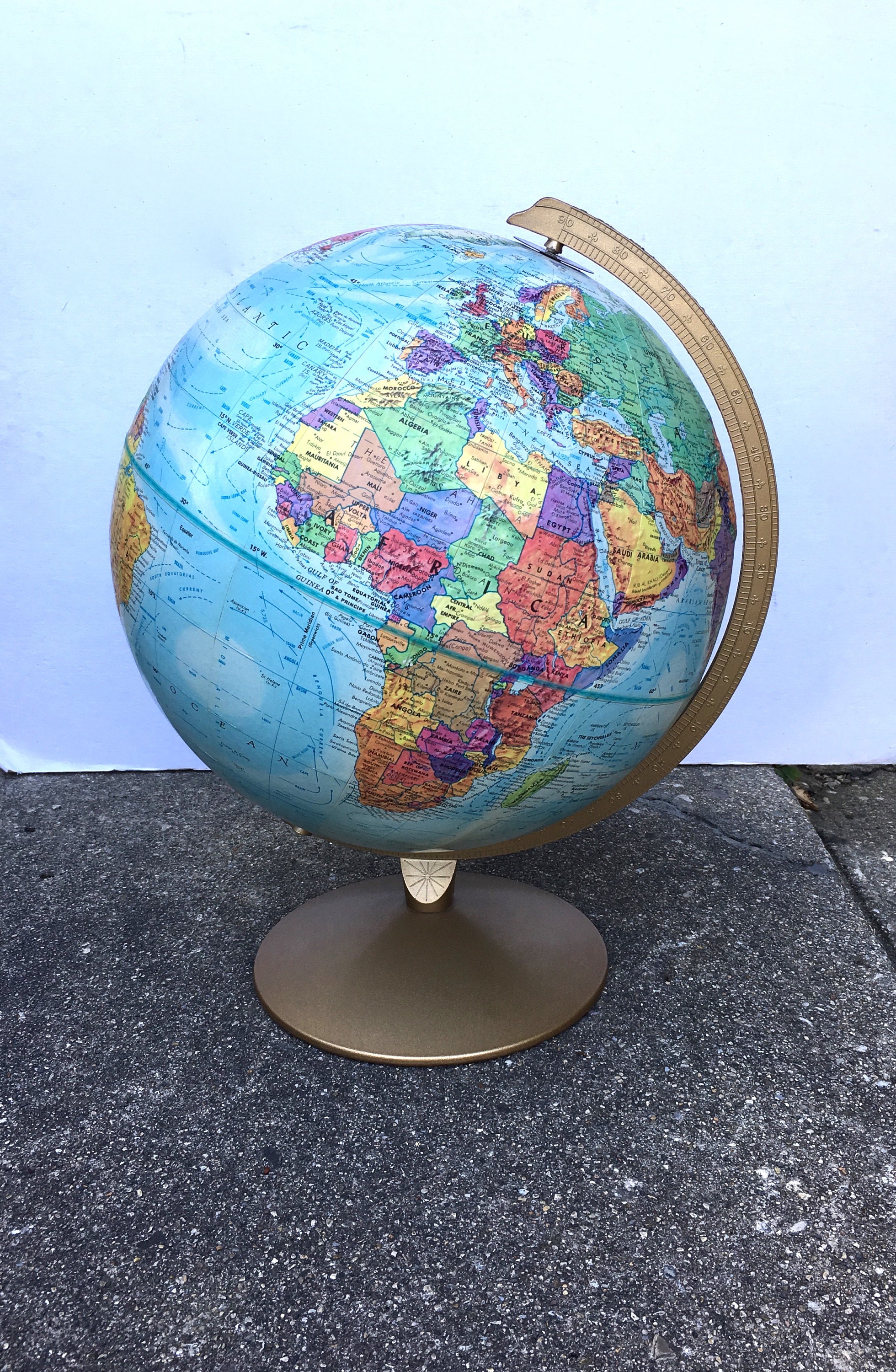 Vintage Replogle World Nation Series Globe 12 Globe | Etsy Vintage Replogle World Nation Series Globe 12 Globe | Etsy
