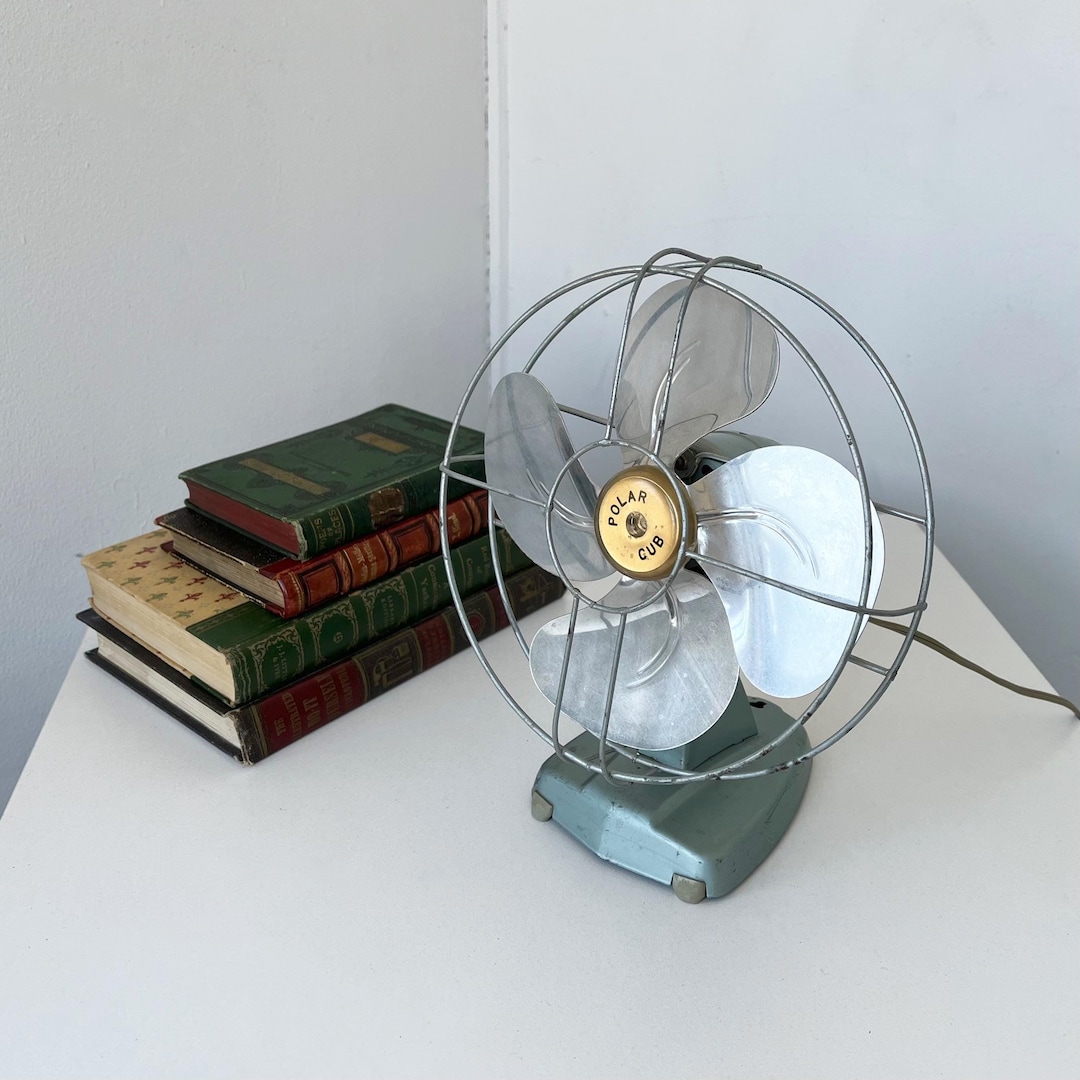 Vintage Polar Cub Electric Table Fan A506-industrial Desk Fan-small ...
