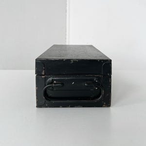 Art Steel Co.-asco Industrial Metal Box With Side Handle-vintage ...